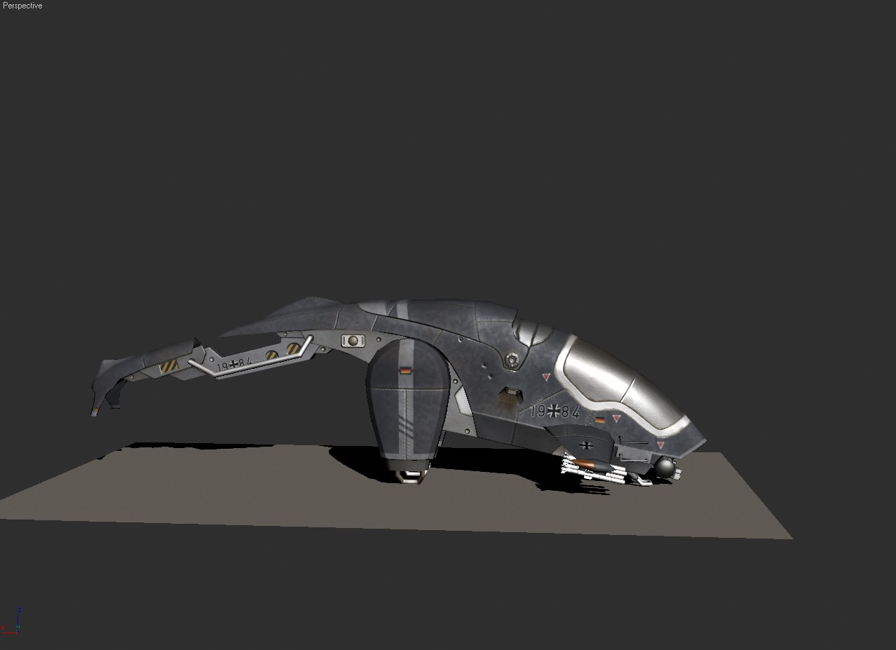 WIP Gunship (Image-heavy) — polycount